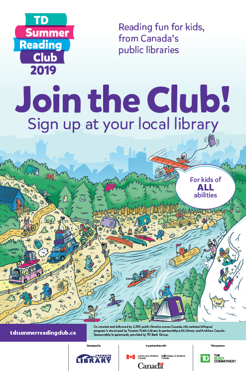 Print Elements of the Program - Staff Site - TD Summer Reading Club